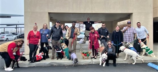 Pups spread holiday cheer at CCWF - Inside CDCR
