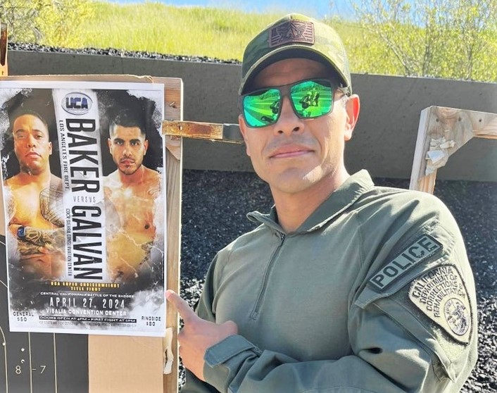 Officer Galvan finds balance in boxing - Inside CDCR
