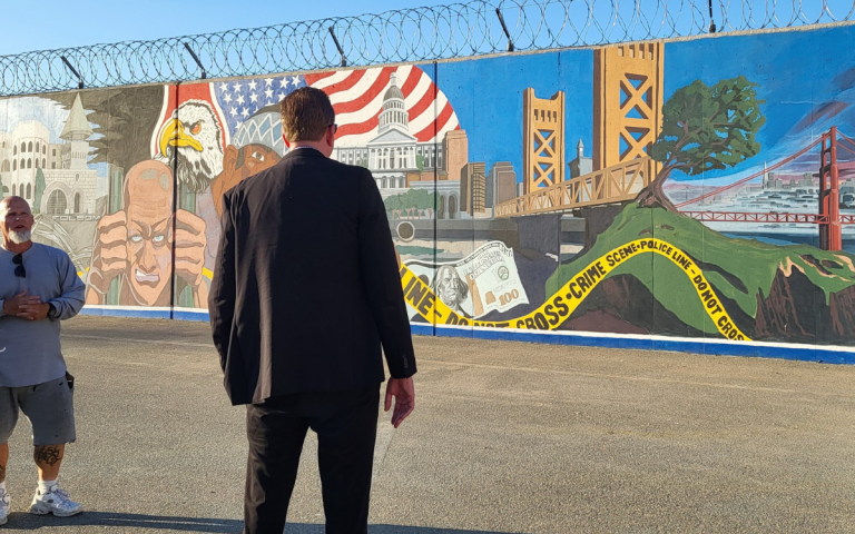Secretary Macomber visits SATF in Corcoran - Inside CDCR