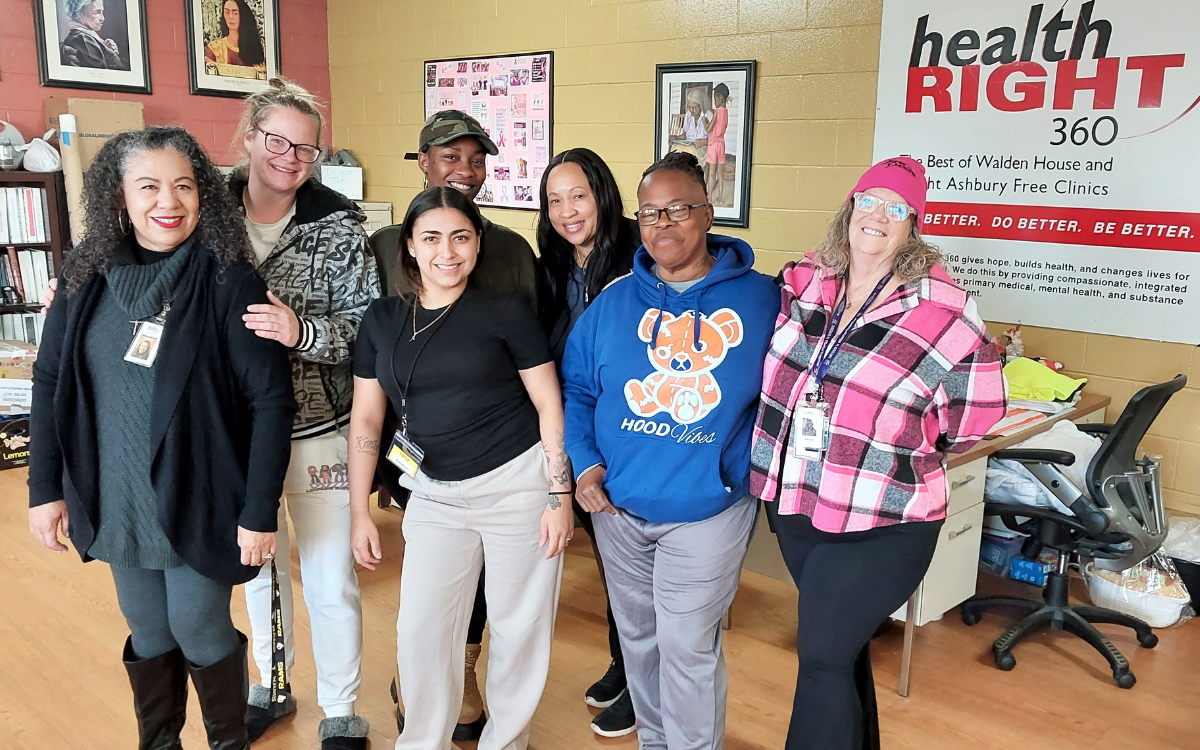 DAPO Community Reentry tours Pomona facility - Inside CDCR