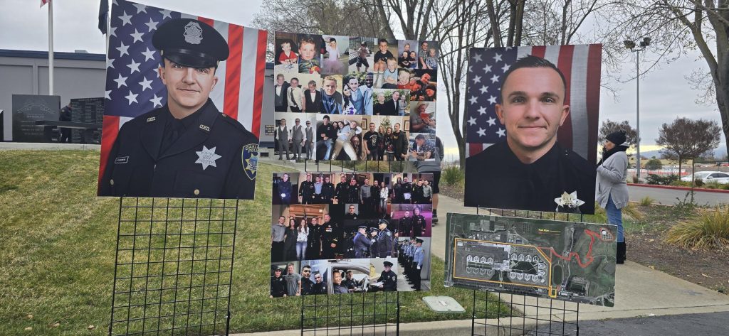SQ staff honor fallen police officer's memory - Inside CDCR