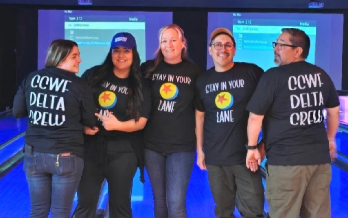 CCWF staff bowl for Big Brothers, Big Sisters - Inside CDCR