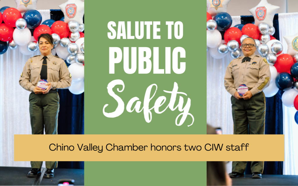 Chamber honors two CIW staff members - Inside CDCR