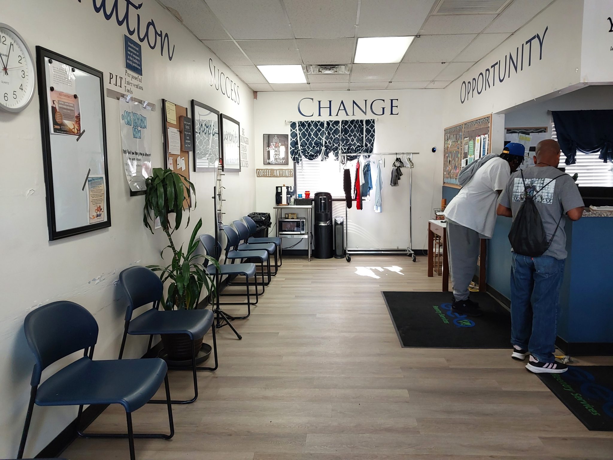 CDCR parole staff tours Day Reporting Center - Inside CDCR