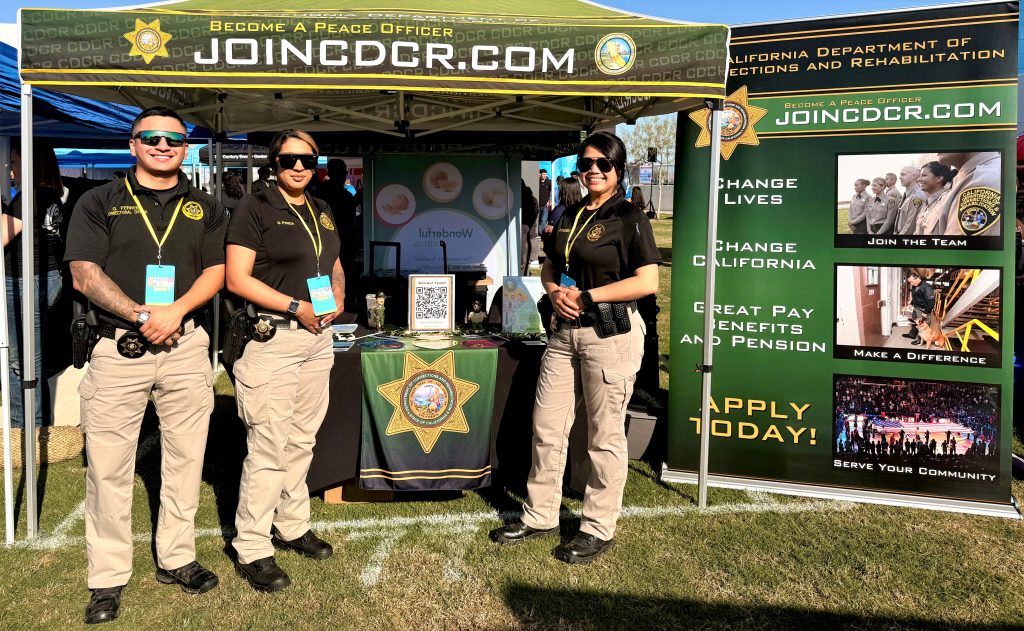 PVSP recruiters visit community events - Inside CDCR