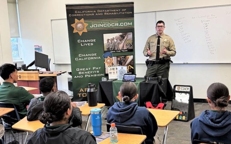 Recruiters collaborate with Sacramento State - Inside CDCR