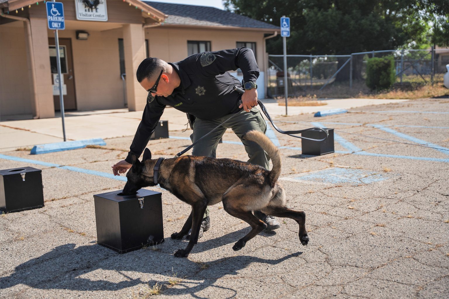 CIM honors contraband-detecting K-9s
