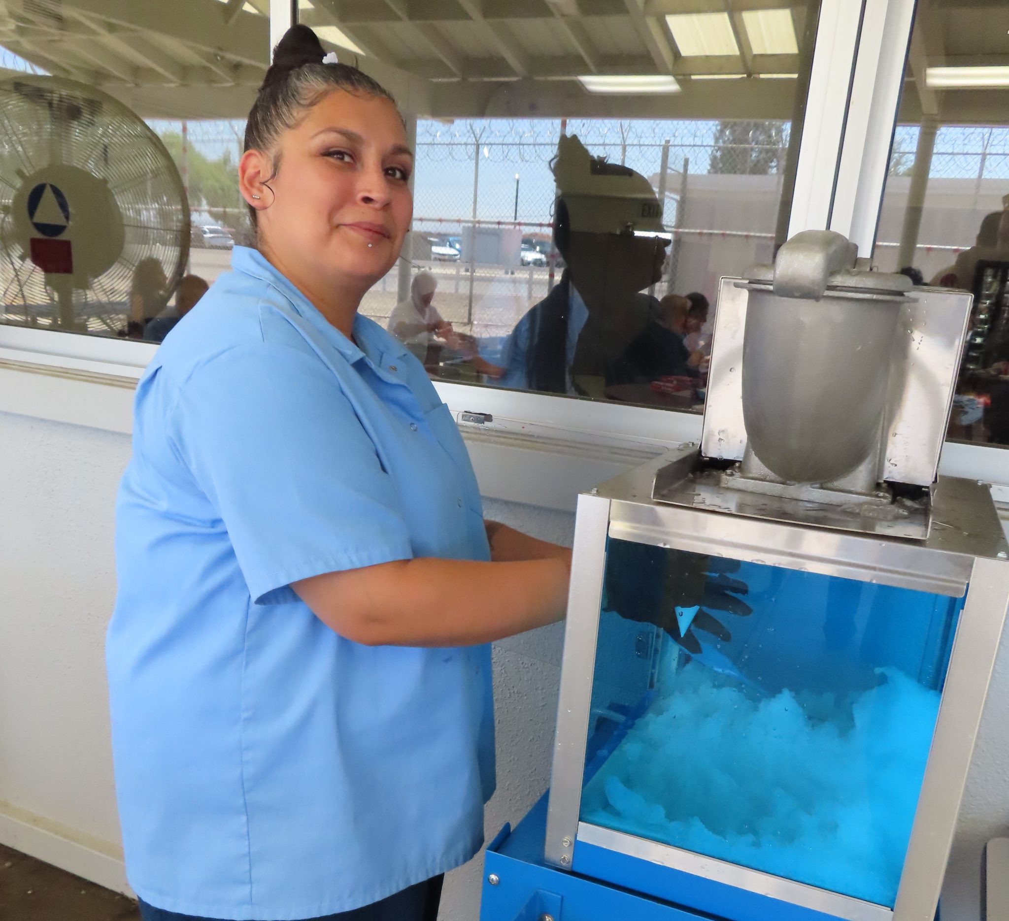 Staff facilitate special Father's Day visiting