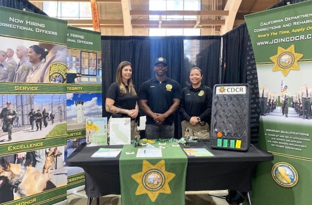 CDCR recruitment team reports fair success