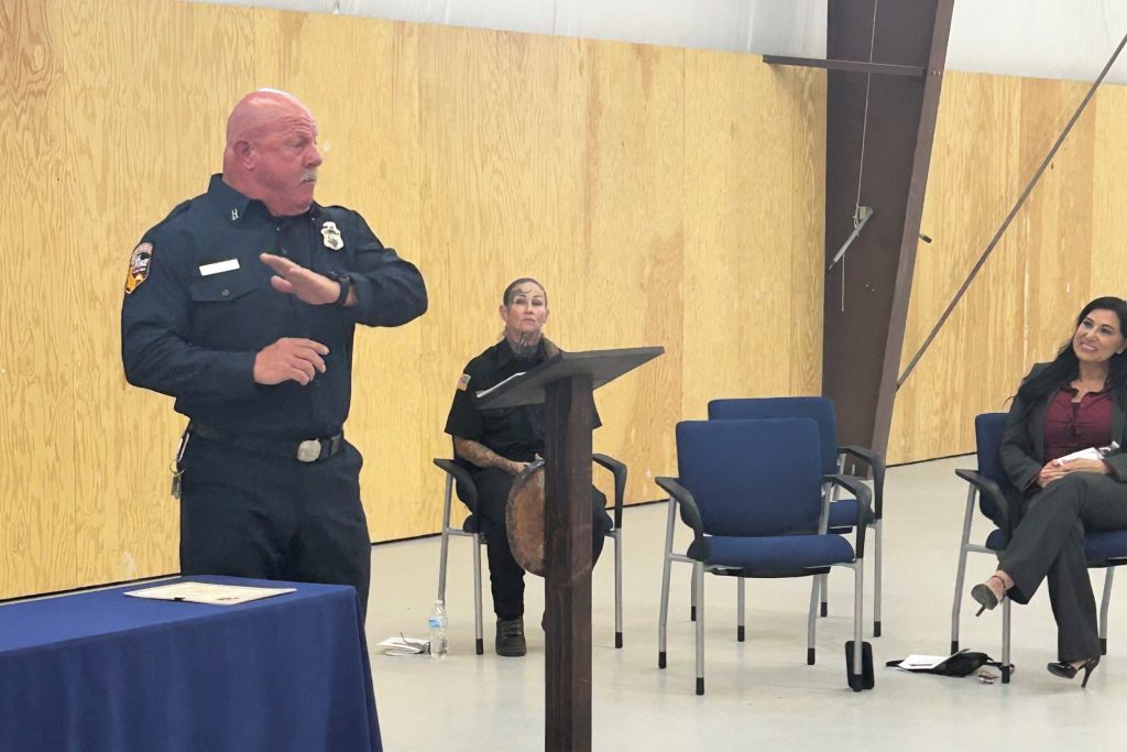 Camp holds first firefighter training graduation