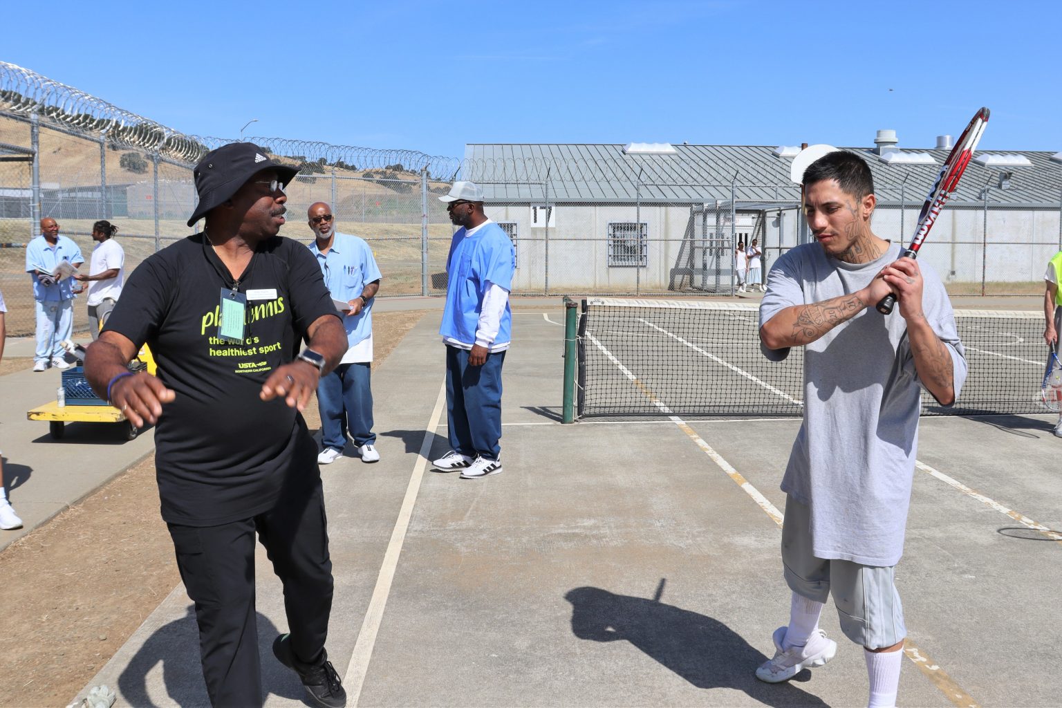 CSP-Solano connects through tennis clinic