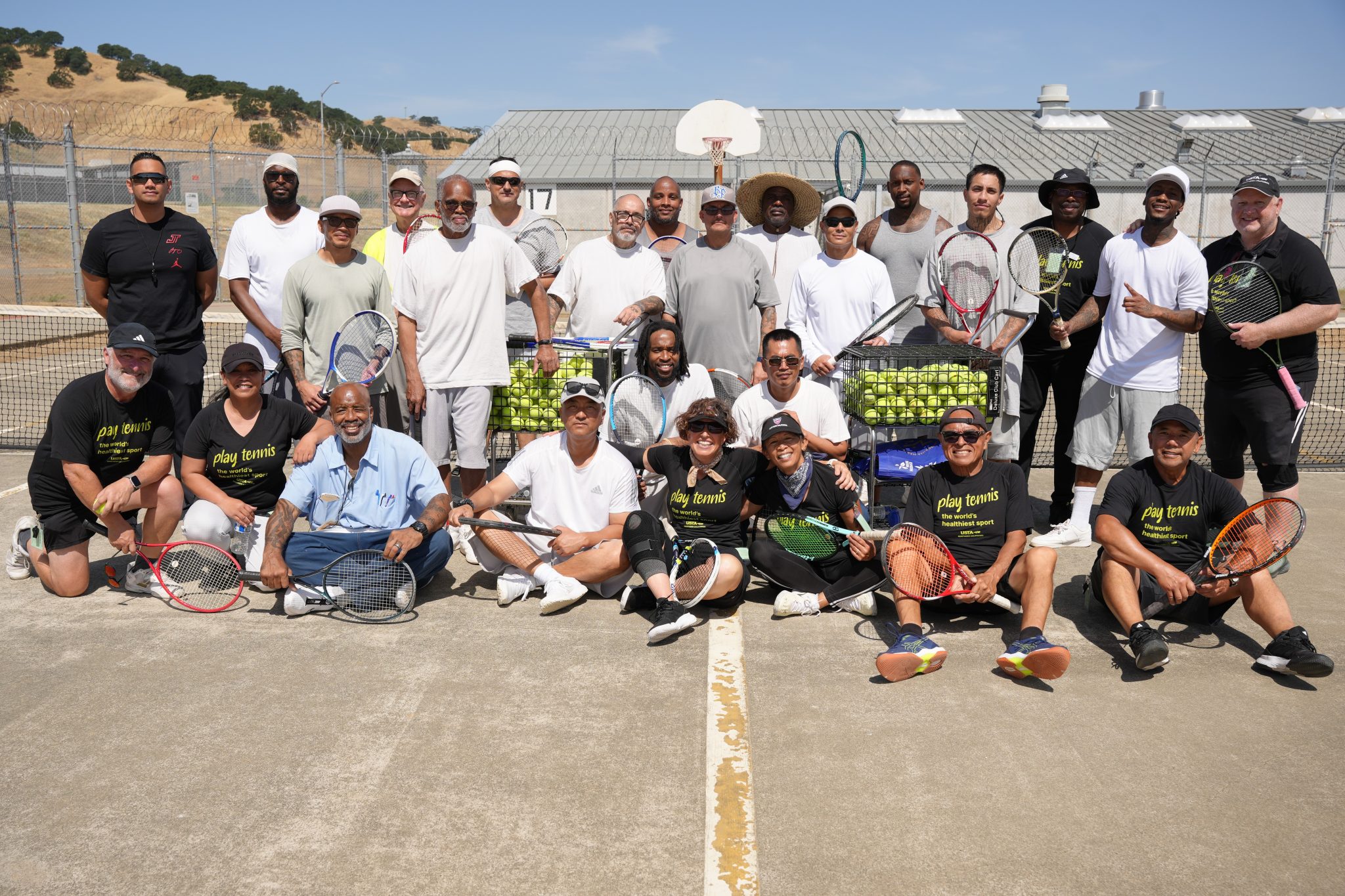 CSP-Solano connects through tennis clinic