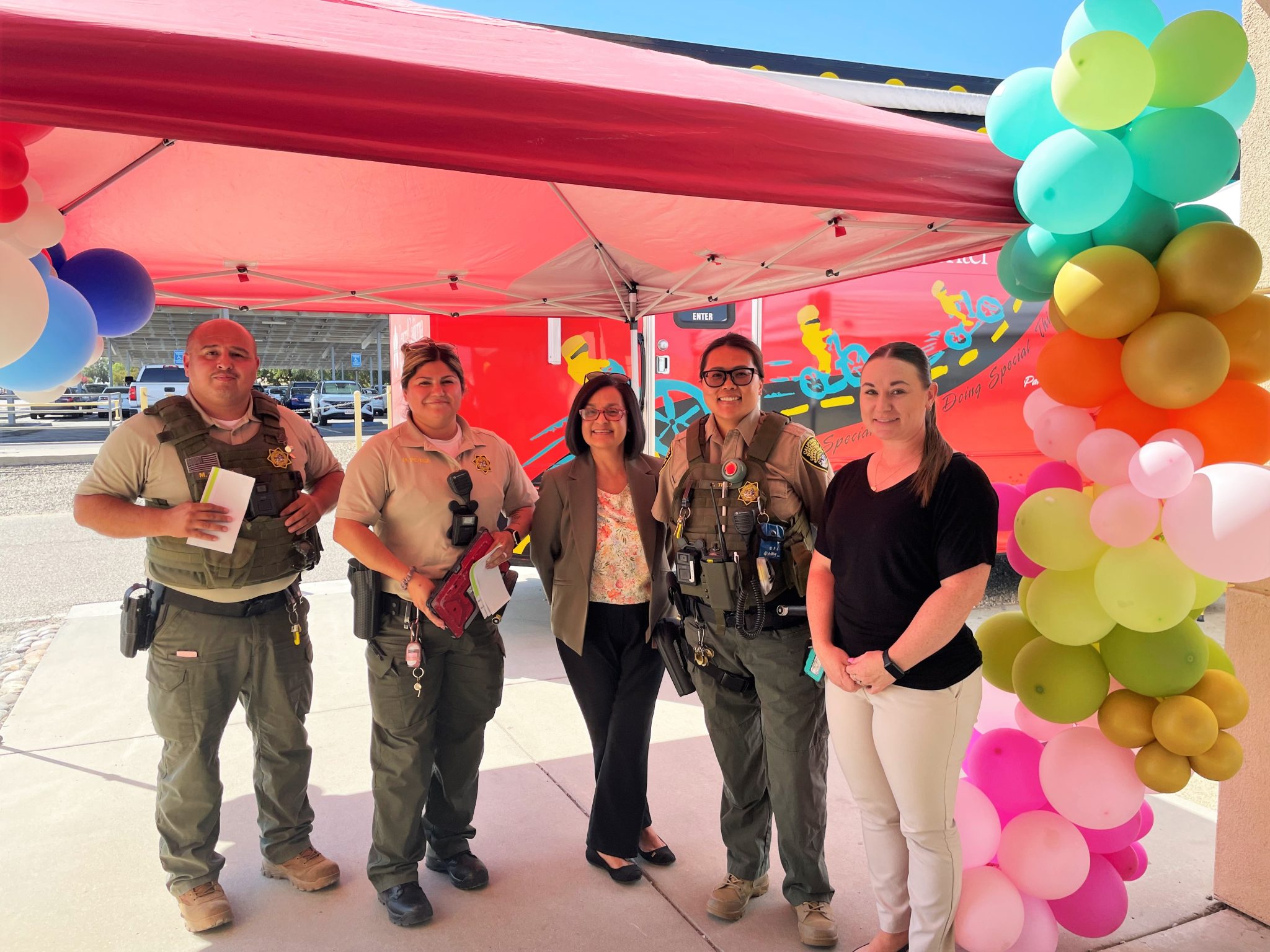 CCWF staff roll up sleeves for blood drive