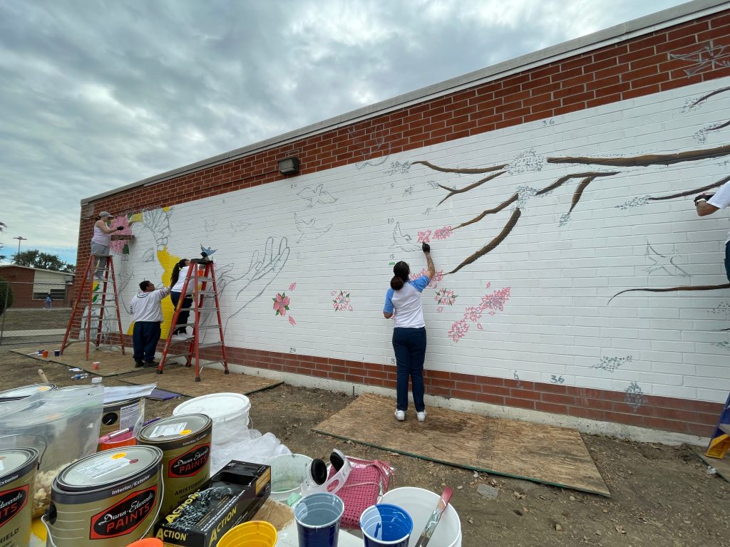 CIW mural project brightens institution