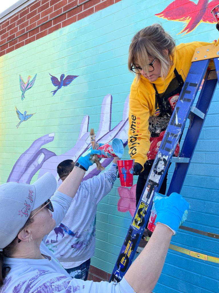 CIW mural project brightens institution