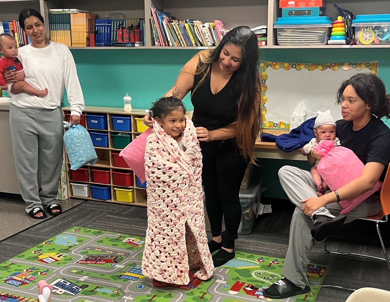 FCRP-San Diego crochets baby blankets - Inside CDCR