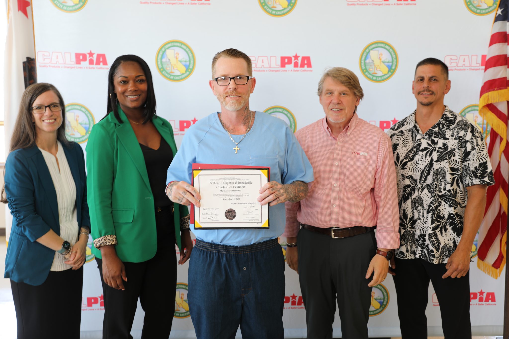 CALPIA graduates earn job certifications at SCC