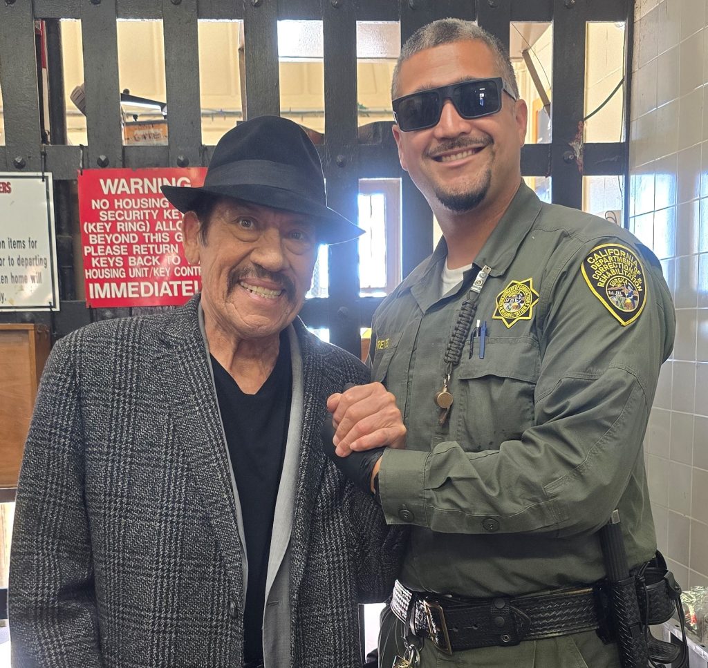 Danny Trejo, film producer visit San Quentin - Inside CDCR