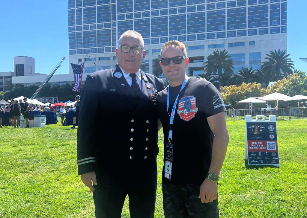 RJ Donovan staff climb stairs to honor lives lost Sept. 11
