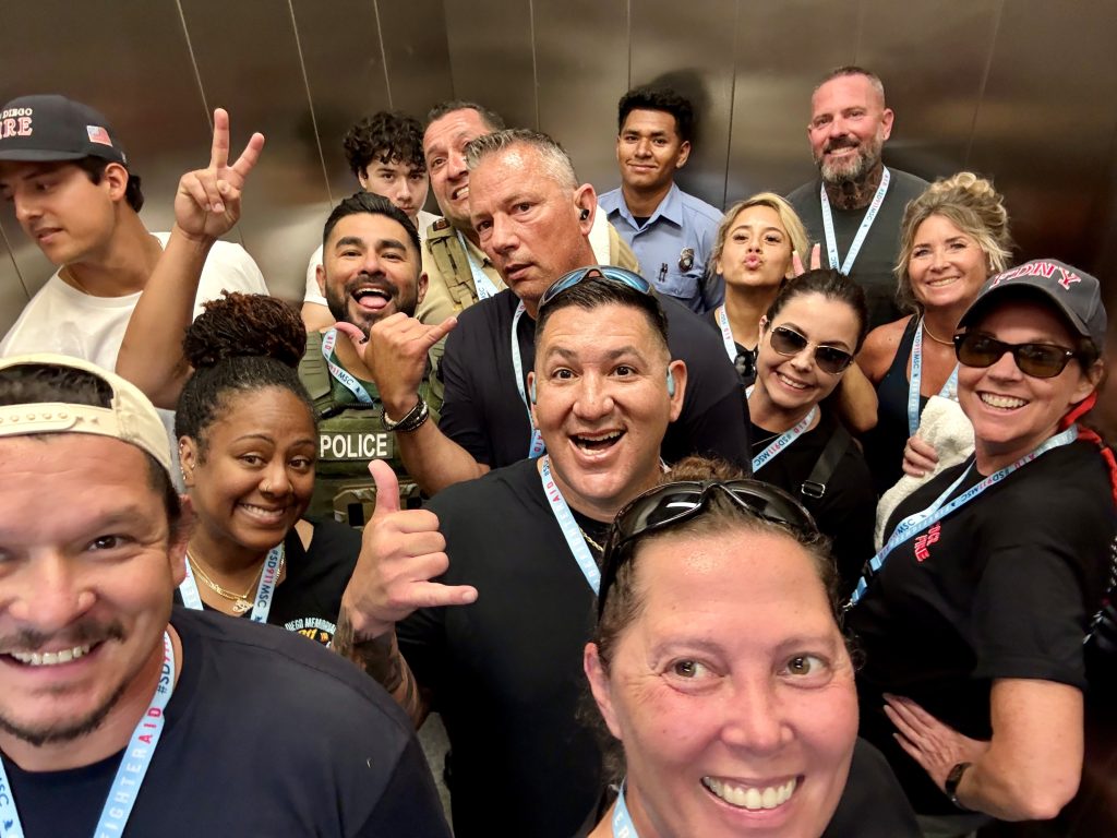 RJ Donovan staff climb stairs to honor lives lost Sept. 11