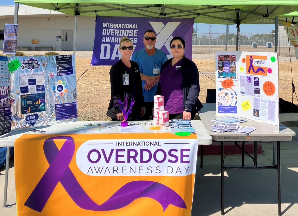 CDCR, CCHCS observe International Overdose Awareness Day