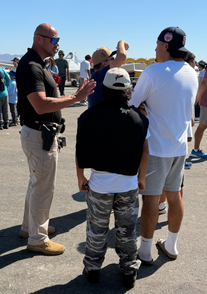 CDCR recruiters work military airshow event - Inside CDCR