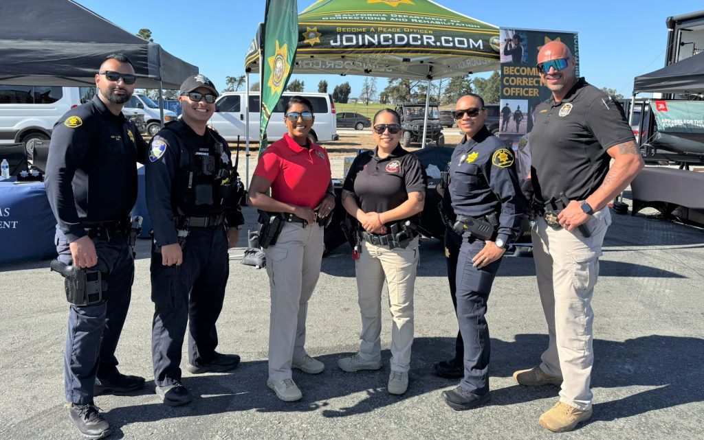CDCR recruiters work military airshow event - Inside CDCR