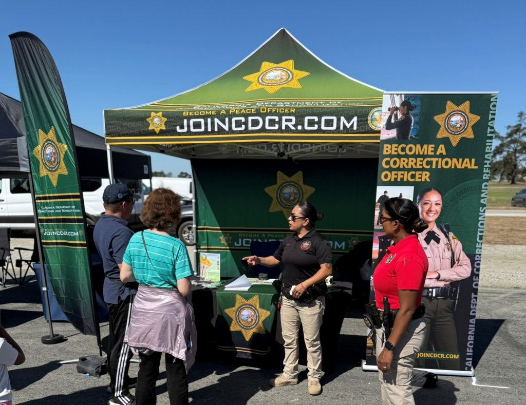 CDCR recruiters work military airshow event - Inside CDCR