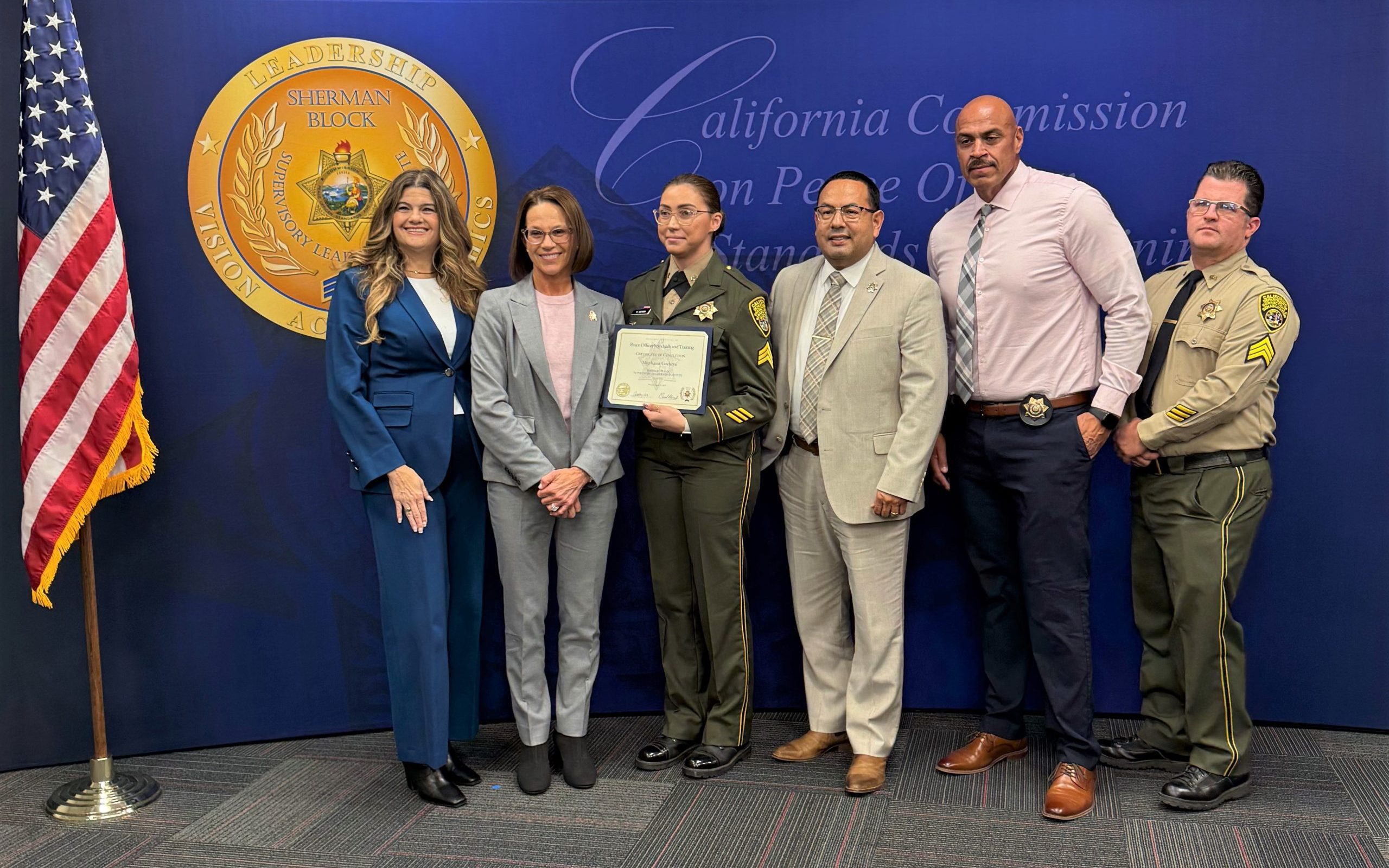 Three sergeants graduate POST leadership institute - Inside CDCR