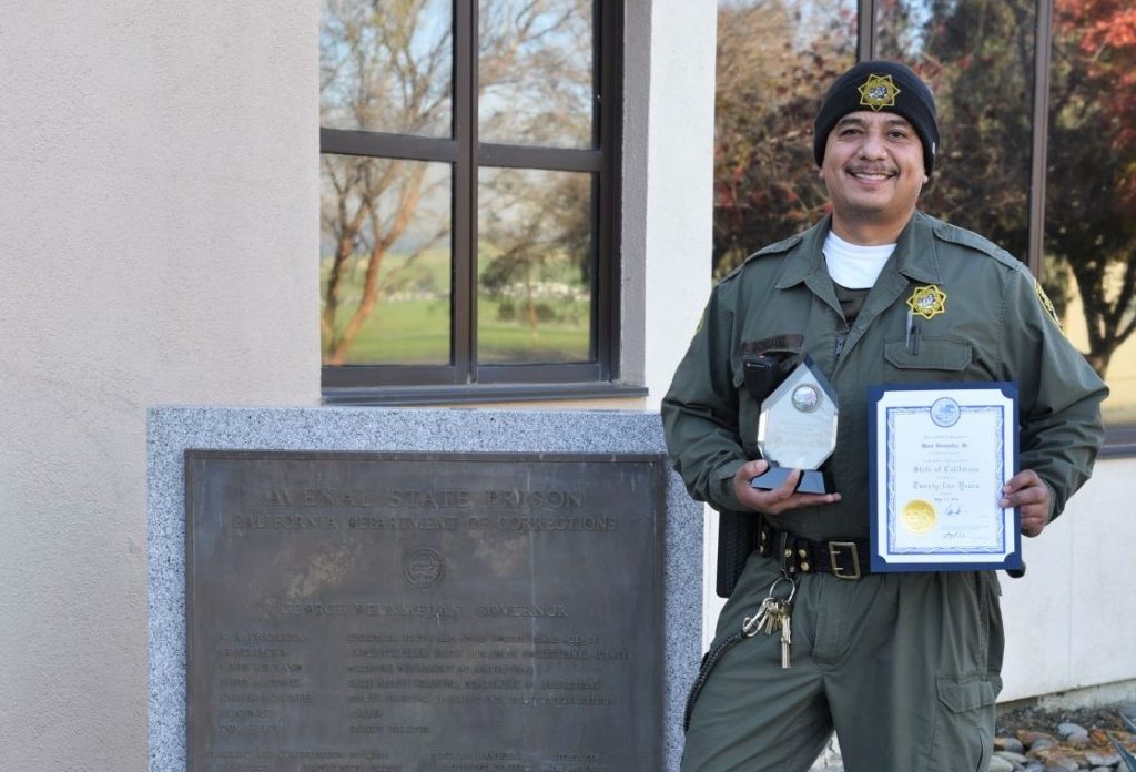 ASP honors staff with 25 years of service - Inside CDCR