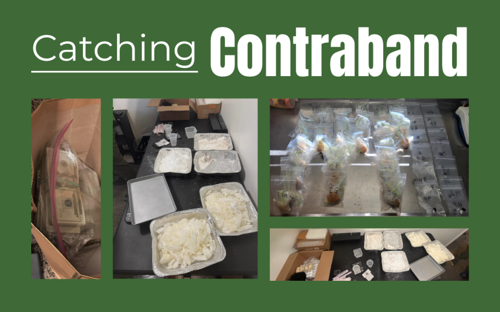 Catching Contraband: CHCF, Folsom find drugs, phone - Inside CDCR