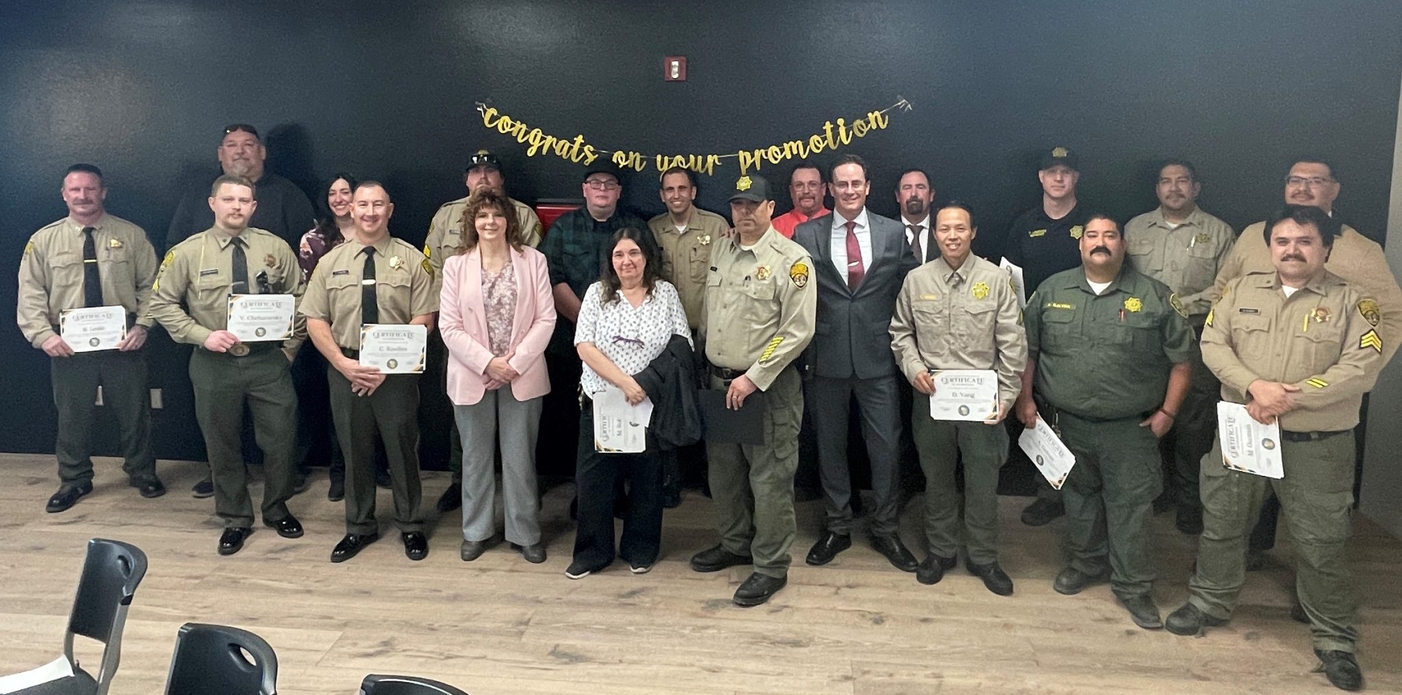 High Desert holds second promotional ceremony - Inside CDCR