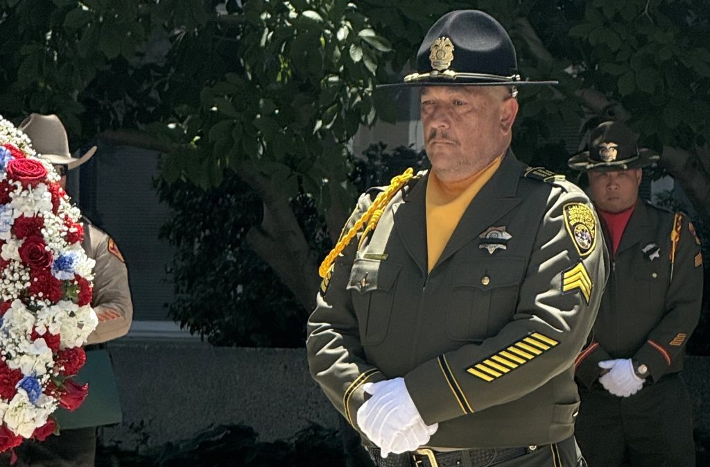 Wasco, KVSP Honor Guards serve at Peace Officers Memorial - Inside CDCR