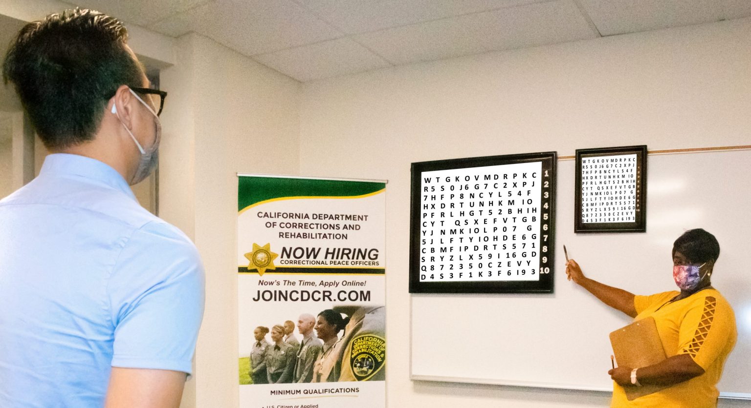 Medical Exam and Vision Test - Peace Officer Careers