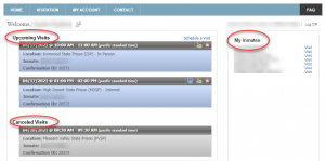 How to Schedule a Visit Using Visitation Scheduling Application (VSA ...