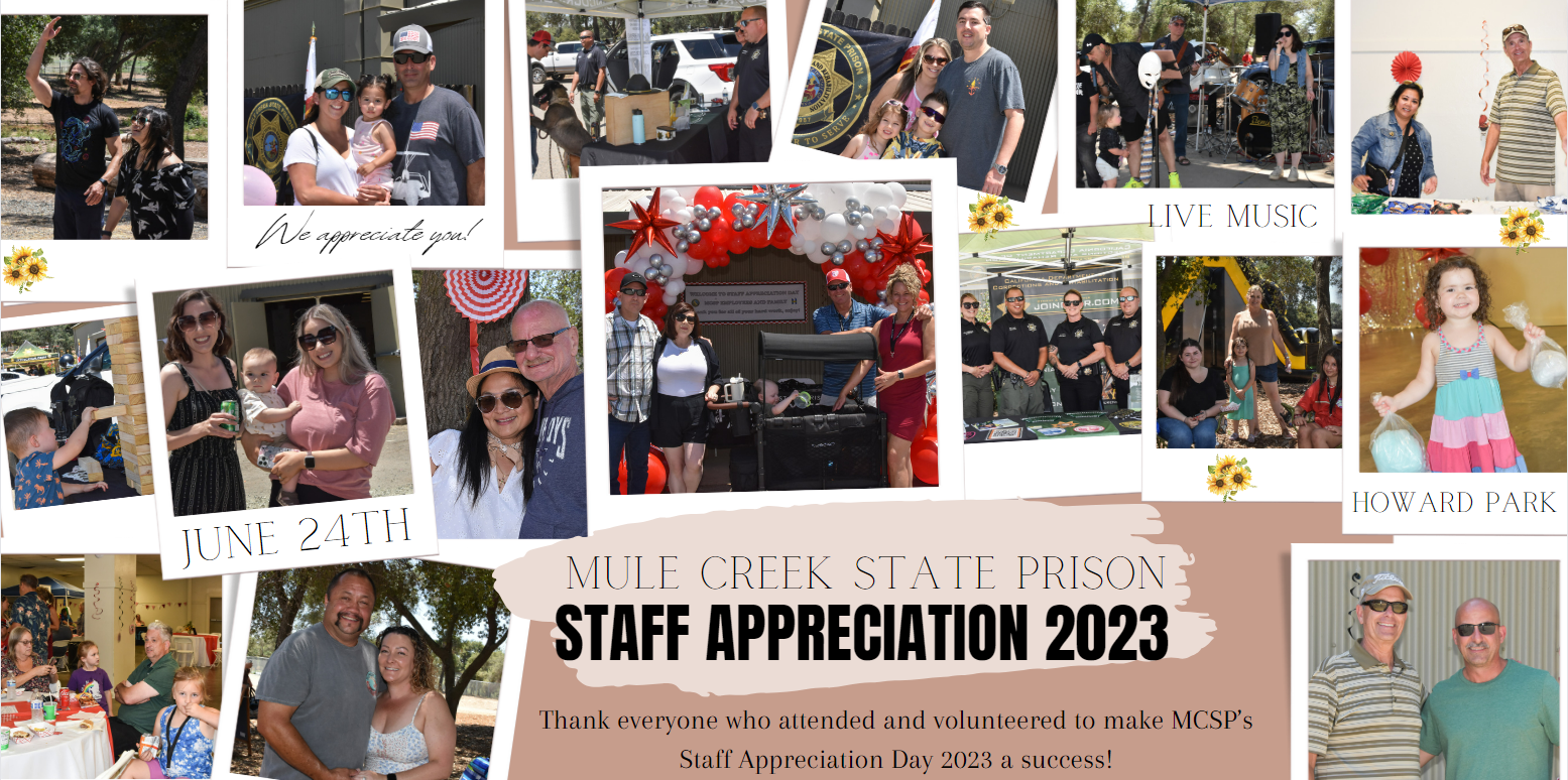 CDCR Week in Review: July 14, 2023 - California Department of ...